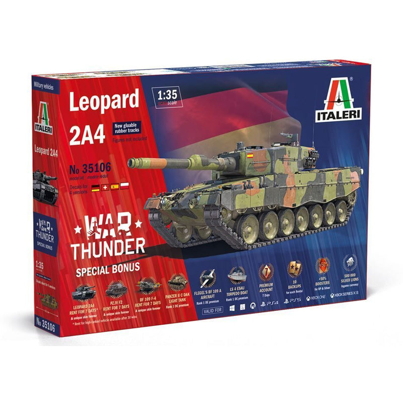 German Main Battle Tank Leopard 2A4 - War Thunder 1/35 – Serious Models