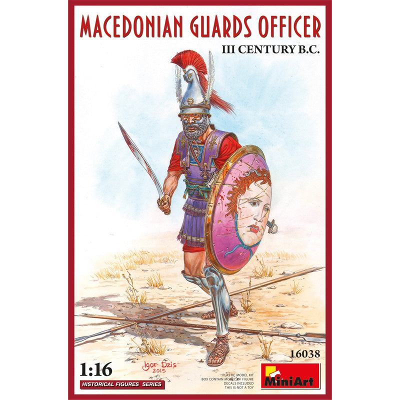 Macedonian Guards Officer. III Century B.C. 1/16 – Serious Models