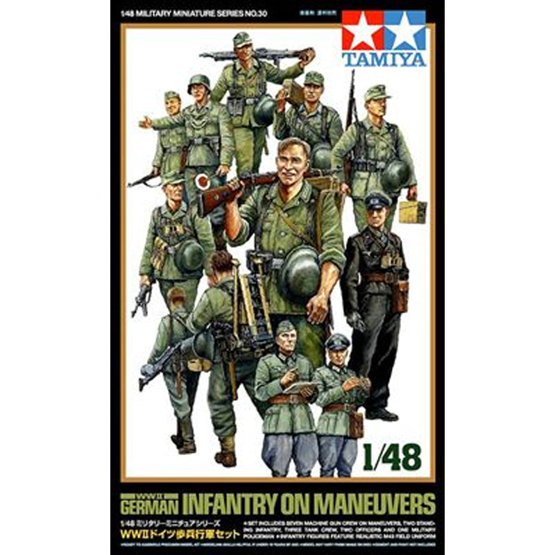 WWII German Infantry On Maneuvers 1/48 – Serious Models